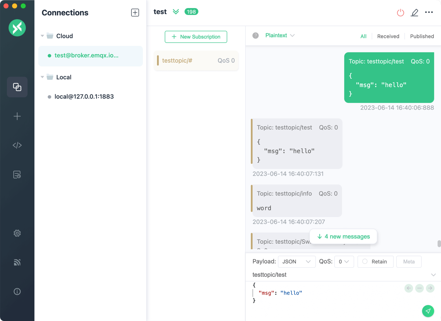 MQTTX: Your All-in-one MQTT Client Toolbox