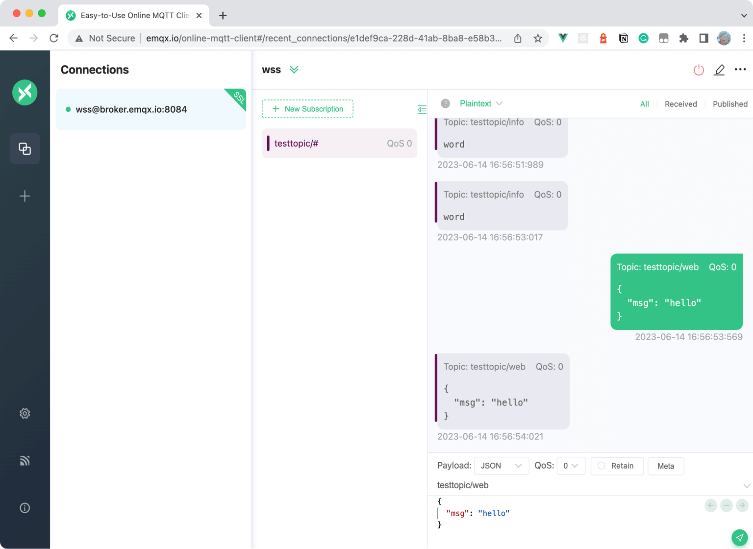MQTTX: Your All-in-one MQTT Client Toolbox